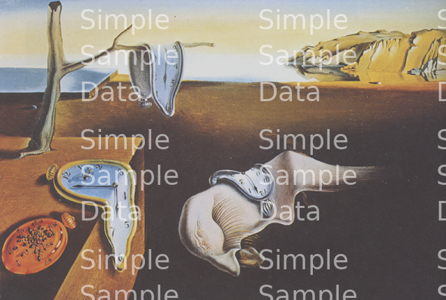 THE PERSISTENCE OF MEMORY | SALVADOR DALI – content-apparel-example